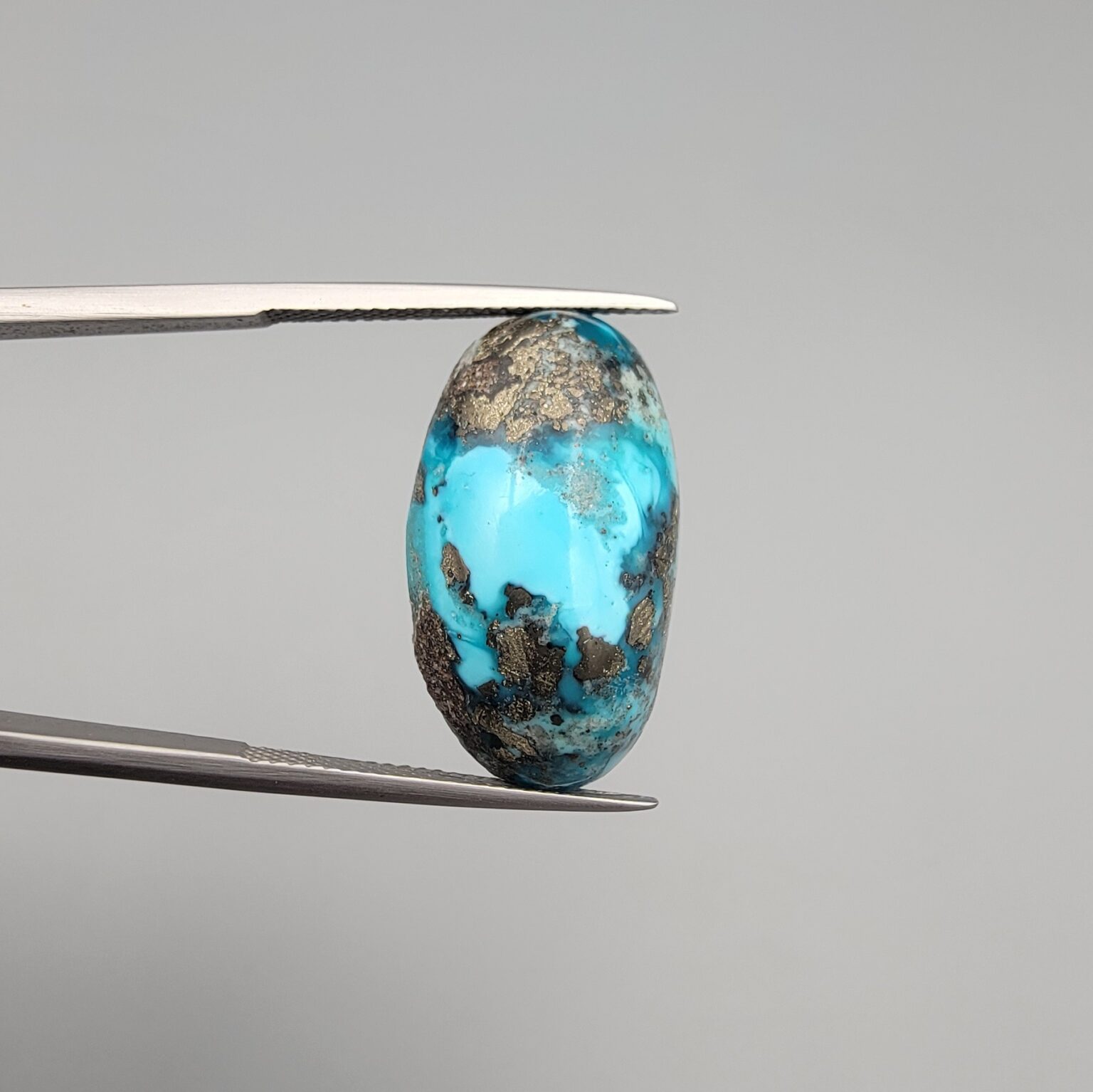 Natural Iran Turquoise (Feroza) – 25.38 Carat – Kerman City Origin ...